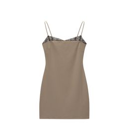 Pull&Bear Pull&bear Kleid Damen Gr&ouml;&szlig;e 40 braun / schwarz