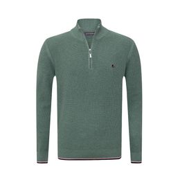 Jacey Quinn Pullover Herren Größe XXL navy / grün / rot / weiß