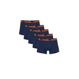 Head Boxershorts Herren Gr&ouml;&szlig;e XL nachtblau / orange / schwarz