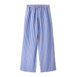 Bershka Pants female Blue size L