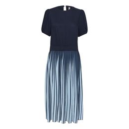 Culture Kleid 'CU Carly' Damen Größe 38 navy / hellblau Winterkleid