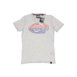 PETROL INDUSTRIES Herren T-Shirt, grau, Gr. 152