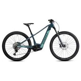 E-Bike GHOST "E-Teru B Pro" Gr. 38, grün (dunkelblau, hellmint), E-Bikes, 38cm, 27,5 Zoll (69,85cm), Pedelec, Elektrofahrrad für Damen u. Herren, MTB