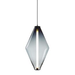 Bomma Buoy Pendant Double Cone Smoke/Black DALI