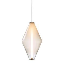 Bomma Buoy Pendant Double Cone White/Silver DALI
