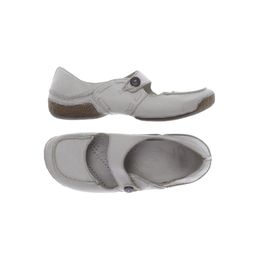 Clarks Damen Ballerinas, cremeweiß, Gr. 4