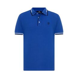 Jimmy Sanders Poloshirt Herren Gr&ouml;&szlig;e S royalblau / wei&szlig;