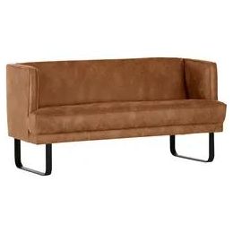 Küchensofa GUTMANN FACTORY "Brown" Sofas Gr. B/H/T: 170 cm x 80 cm x 70 cm, Microfaser, bunt (mittelbraun, rot, olive, jeansblau, braun, tannengrün)