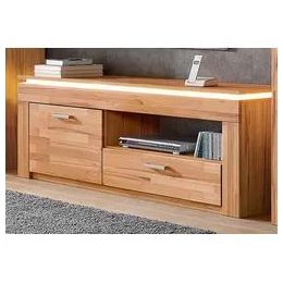 Lowboard VOGL MÖBELFABRIK Sideboards beige (kernbuche teilmassiv) Breite 162 cm