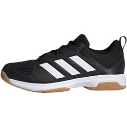 Adidas Ligra 7 Hallenschuhe Herren - schwarz - Gr. 42 - Synthetik