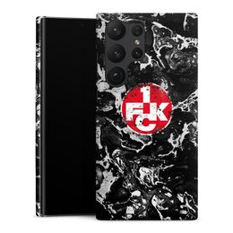 DeinDesign Galaxy S23 Ultra Handy Premium Case Smartphone Handyh&uuml;lle Schutzh&uuml;lle matt Coat Of Arms 1. Fc Kaiserslautern Muster Premium Case