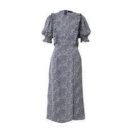 AX Paris Kleid Damen Größe 42 navy / weiß Winterkleid