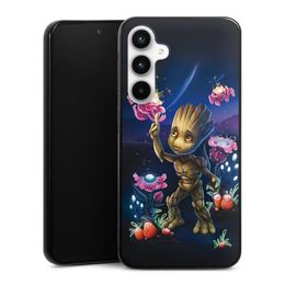 DeinDesign Galaxy A35 5G Handy Silikon H&uuml;lle Case schwarz Handyh&uuml;lle Baby Groot Marvel Guardians Of The Galaxy