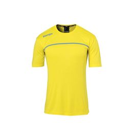 Kempa T-Shirt Emotion 2.0 Poly Shirt, blau|gelb, 152, Limonengelb/dove Blau
