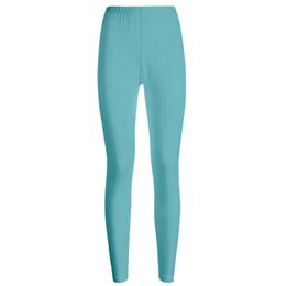 WITT Damen Leggings mit Rundum-Dehnbund, t&uuml;rkis, Gr&ouml;&szlig;e 44