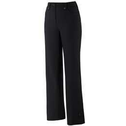 WITT Damen Hose in weiter Form, b&uuml;gelfreie Koffer-Qualit&auml;t, schwarz, Gr&ouml;&szlig;e 25
