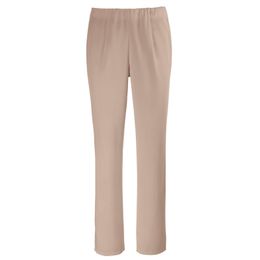 WITT Damen Stretch-Hose mit innenliegendem Dehnbund, beige, Gr&ouml;&szlig;e 50