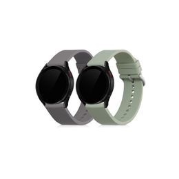 kwmobile Uhrenarmband 2x Sportarmband für Samsung Galaxy Watch 4 (40mm)