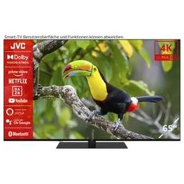 E (A bis G) JVC LED-Fernseher Fernseher Gr. 65, schwarz