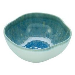 Creatable Bowl Ø 16 cm YUKI, Hellblau - Weiß seidenmatt - Ø 16 cm - Steinzeug - mit Reaktivglasur
