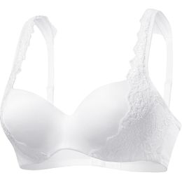Nuance by Lascana Damen Schalen-BH, wei&szlig;, Gr&ouml;&szlig;e 95AA
