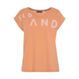 ELBSAND Damen T-Shirt, orange, Gr&ouml;&szlig;e M (38)