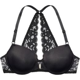 Lascana Damen Schalen-BH, schwarz, Gr&ouml;&szlig;e 100B