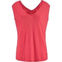 s.Oliver Damen T-Shirt, koralle, Gr&ouml;&szlig;e 44/46