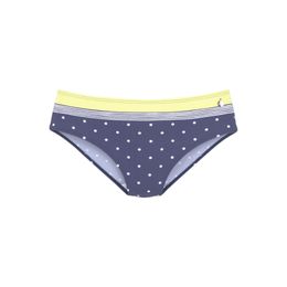 Lascana Damen Bikini-Hose, oliv-gelb bedruckt, Gr&ouml;&szlig;e 38