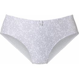 Nuance by Lascana Damen Slip, wei&szlig;-taupe, Gr&ouml;&szlig;e 52/54