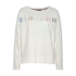 ELBSAND Damen Sweatshirt, wei&szlig;, Gr&ouml;&szlig;e S (36)