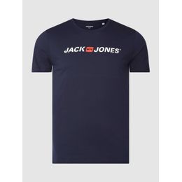 Jack & Jones T-Shirt mit Label-Print Modell 'CORP'