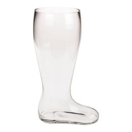 Out of the Blue Bierglas XXL Bierstiefel Bierglas für 2 Liter Bier Deko Bierkrug