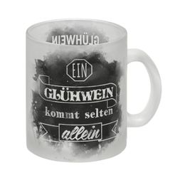 speecheese Tasse Ein Glühwein kommt selten allein lustige Tasse mit Strichliste
