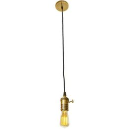 Jandei - Retro Casquillo Counterlampe E27 Bronze Vintage - Retro