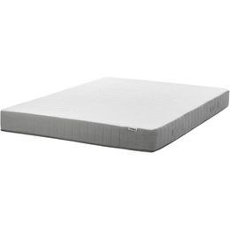 Beliani Taschenfederkernmatratze Hart 160 x 200 cm Memory Foam Abnehmbarer Bezug 7 Zonen Matratze für Bett Schlafzimmer Modern