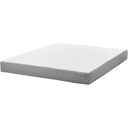 Beliani Taschenfederkernmatratze Hart 180 x 200 cm Memory Foam Abnehmbarer Bezug 7 Zonen Matratze für Bett Schlafzimmer Modern