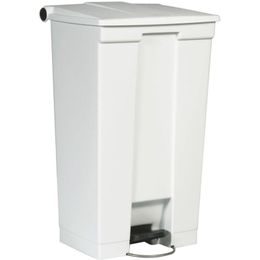 Tretmülleimer Classic 87 l Weiß Rubbermaid