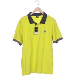 North Sails Herren Poloshirt, gelb, Gr. 56