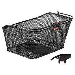 Fahrradkorb Klickfix "Hinterradkorb City 1" Taschen Gr. B/H/T: 40cm x 30cm x 20cm, schwarz