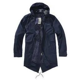 Wintermantel BRANDIT "Brandit Herren M51 US Parka" Gr. 3XL, blau (navy) Herren Mäntel