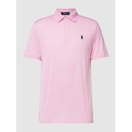 Polo Ralph Lauren Tailored Fit Poloshirt mit Label-Stitching