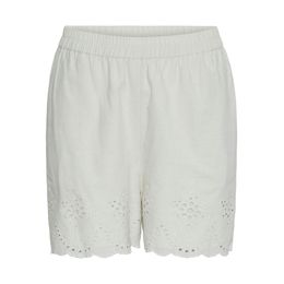 Pieces Shorts 'ALMINA' Damen Größe 34 elfenbein