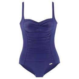 Lascana Badeanzug 'Saphir' blau Gr. 42 Cup E. Ohne B&uuml;gel
