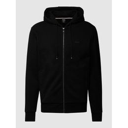 BOSS Sweatjacke mit Kapuze Modell 'Seeger'