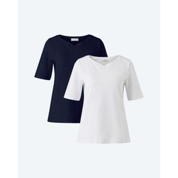 Helena Vera Basic-Shirt, 2tlg.