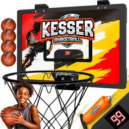 Kesser - Mini-Basketballkorb fürs Zimmer & Büro Tür-Basketballkorb Indoor & Outdoor Basketball-Board für Kinder-Zimmer & Wandmontage Basketballbrett