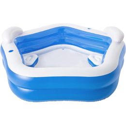 Family Fun Lounge Pool 213x206x69 cm Bestway