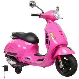 Elektro-Kinderroller Jamara "Vespa" Elektro-Kinderfahrzeuge pink Kinder Motorrad