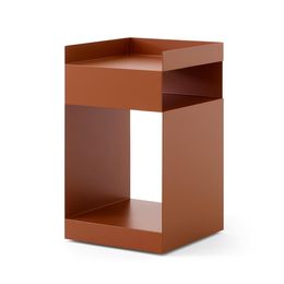 &tradition &Tradition - Rotate Beistelltisch SC73, 59 x 35 cm, Stahl, Terrakotta